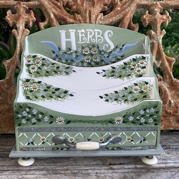Kathy Hatch | Other | 20 Kathy Hatch Hand Painted Vintage Herb Letter ...